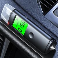 China FENGZHAOWEI Mr Black 05 Personal Alcohol Breathalyzer - 88.69g Portable Tester with 5-Second Response & 0.00-200mg/100mL Detection Range for sale