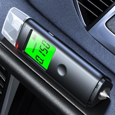 China FENGZHAOWEI Mr Black 05 Personal Alcohol Breathalyzer - 88.69g Portable Tester with 5-Second Response & 0.00-200mg/100mL Detection Range for sale