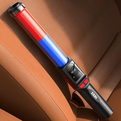 China JLL-1 Dustproof Red Blue Baton Breathalyzer Alcohol Tester with 377mm Length and 3000mAh Battery for sale