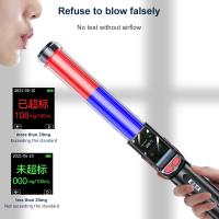 China JLL-1 Portable Breath Analyzer with Electronic Whistle - 377mm Length, 0-400mg/100ml Detection Range for sale