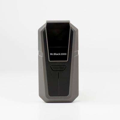 China FENGZHAOWEI Mr Black 2000 Alcohol Breathalyzer Tester - 5 Second Test, 0.00-0.19% BAC Range, 126×62×25mm for sale