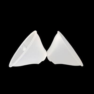 China GB 4806.7-2016 Certified Plastic Breathalyzer Mouthpieces - Lightweight Transparent Design with Standard Size for sale