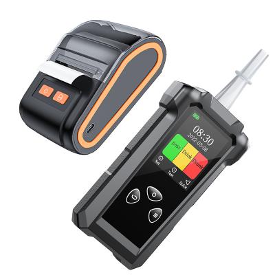 China Lightweight Alcohol Breath Analyzer with Printer - 200000 Test Records Storage, 145g Portable Design for sale