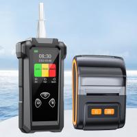 China Fengzhaowei Mr Black 6 Alcohol Breath Analyzer with Printer - 1500mAh Battery, 200000 Record Storage for sale