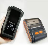 China LED Display Portable BAC Tester Breathalyzer with Printer - 12cm × 5.7cm × 2.7cm Size, 1500mAh Battery, 200000 Record Storage for sale