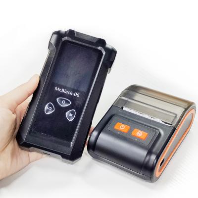 China Fengzhaowei Mr Black 6 Alcohol Breath Analyzer with Printer - 200000 Test Records Storage & 1500mAh Battery for sale