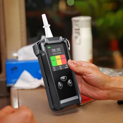 China Fengzhaowei Mr Black 6 Alcohol Breath Analyzer with Printer - 200000 Test Records, 12cm × 5.7cm × 2.7cm for sale
