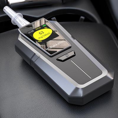 China Semiconductor Breathalyzer Portable Breath Tester 0-400mg/100ml Detection Range 5s Induction for sale