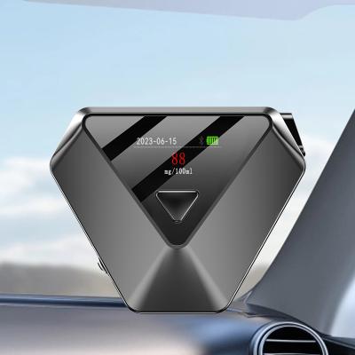 China Electrochemical Fuel Cell Breathalyzer 0.00-0.40% BAC 100 Tests Rechargeable for sale