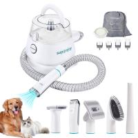 China 5 in 1 Pet Hair Cleaner Vacuum Hair Shaver Brush for Customized Grooming and Trimming for sale