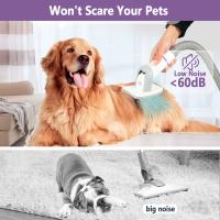China Pet Grooming Kit Vacuum Cleaner 5 in 1 P2 Pro Low Noise Pet Hair Remover Kit Dog Cat for sale