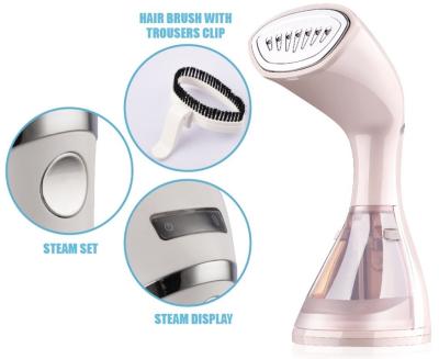China Travel-Friendly Electric Display Travel Garment Steamer 0.93KG 1500W Power Cordless for sale