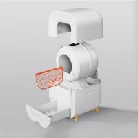 China 16L Warehouse Capacity 2023 Newest APP Remote Control Smart Quick Self Cleaning Cat Toilet Automatic Cat Litter Box for sale