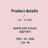 China 1500W Portable Handheld Garment Travel Steamer with Auto Power-off Function and LED for sale