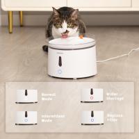 China 22.4*22.4*16.2CM Pet Water Drinking Fountain with Filter and Automatic Smart Dispenser for sale