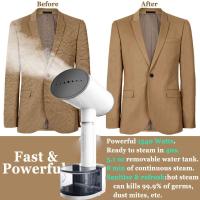 China 1500W Fabric Trading Portable Handheld Mini Travel Garment Clothes Steamer No Support for sale