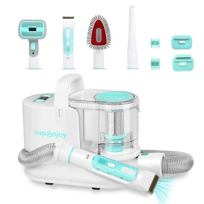 China 6-in-1 Pet Grooming Vacuum Cleaner for All Pet Hair Types and Lightweight Design for sale