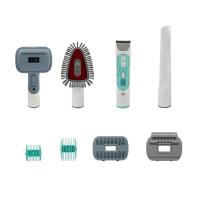 China Product Weight 3.9kg Customized Color Pet Grooming Vacuum Kit with 6 Grooming Tools for sale