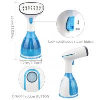 China 280ml Water Tank Capacity Blue Fast Heat Steam Iron and Garment Steamer for Easy Home for sale