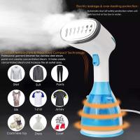 China CB CE Approved 1500W Fabric Steamer for Silk 280ml Water Capacity Steam Rate 27-32g/Min for sale