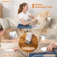 China Electric Portable Pet Grooming Vacuum Kit Professional Clippers in High Demand for sale