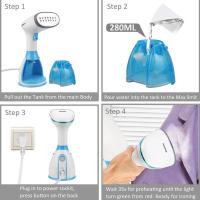 China 1500W Blue Mini Handheld Steamer Portable Shirt Ironing Garment Steamer with CB CE for sale