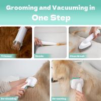 China Electric Pet Grooming Kit Vacuum Cleaner with 2.5m Power Cord Outside for sale