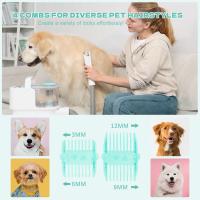 China Electric Pet Grooming Kit Vacuum Cleaner with 2.5m Power Cord Outside for sale