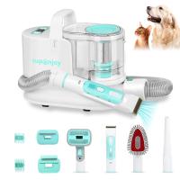 China Professional Pet Grooming Made Sustainable with 300W Vacuum Kit and 6 Grooming Tools for sale