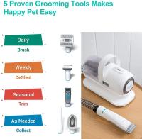 China Voltage 110-240V Multi-functional Pet Hair Grooming Kit for Low Noise Vacuum Cleaner for sale