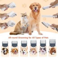 China Vacuum Hair Clipper Kit for Easy and Effective Pet Grooming Product size 290*160*240MM for sale