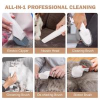 China Vacuum Hair Clipper Kit for Easy and Effective Pet Grooming Product size 290*160*240MM for sale