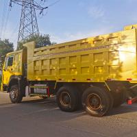 China HOWO 6x4 Sino Used Dump Trucks 16 20 Cubic Meter 10 Wheel Tipper Mining for sale
