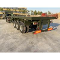 China 40ft Flatbed Semi Trailer With Container Twist Locks for sale