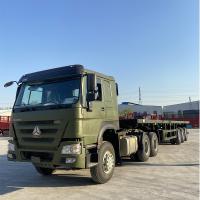China 2 3 4 Axles Flatbed Semi Truck Trailers Vehicle Master 50# for sale