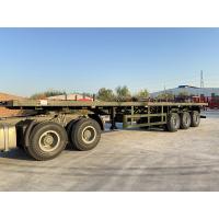 China 2 3 4 Axles Flatbed Semi Truck Trailers Vehicle Master 50# for sale