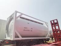 China Cement Powder Bulk Transport Tank Container LSXC China 25 Cubic Meter 0.2MPa for sale