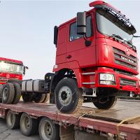 China 600L Howo Tractor Head 180kw Shacman H3000 Tractor Head Red for sale