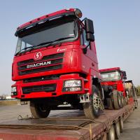 China 600L Howo Tractor Head 180kw Shacman H3000 Tractor Head Red for sale
