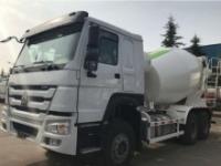 China White 2016 HW76 Used Howo Mixer Truck 6*4 Second Hand Cement Mixing Lorry for sale