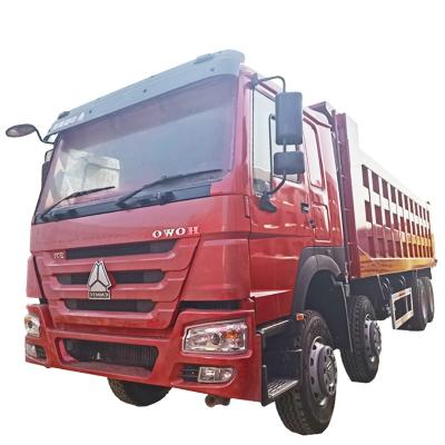 China 375hp 30 Cubic Metre Truck 4 Axles HW76 Howo 10 Wheeler Dump for sale