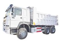 China GCC 375hp Howo Used Dump Trucks  20 CBM 2nd Hand Dumper for sale