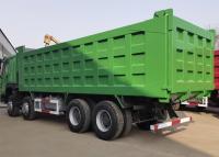 China 12 Wheels 371Hp Used Dump Trucks 8x4 Second Hand Tipper  20cbm for sale