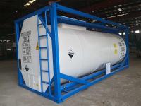 China Q235B ISO Liquid Tank Container IMDG Chemical T75 Cryogenic Tank for sale