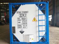 China Q235B ISO Liquid Tank Container IMDG Chemical T75 Cryogenic Tank for sale