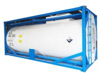 China Q235B ISO Liquid Tank Container IMDG Chemical T75 Cryogenic Tank for sale