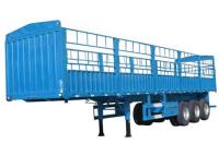 China Blue 11.00r20 12 Wheel Truck Fence Q345 Side Wall Trailer Fast for sale