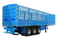China Blue 11.00r20 12 Wheel Truck Fence Q345 Side Wall Trailer Fast for sale