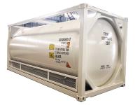 China CSC Cryogenic Oxygen Tanks CNG T75 Tank Container For Lo2 Ln2 CO2 for sale