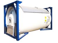 China 24500L Liquid Oxygen ISO Container CSC 40ft Tank Container  60m3 for sale